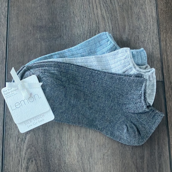 Anthropologie | Accessories | New 3 Pack Lemon Socks | Poshmark